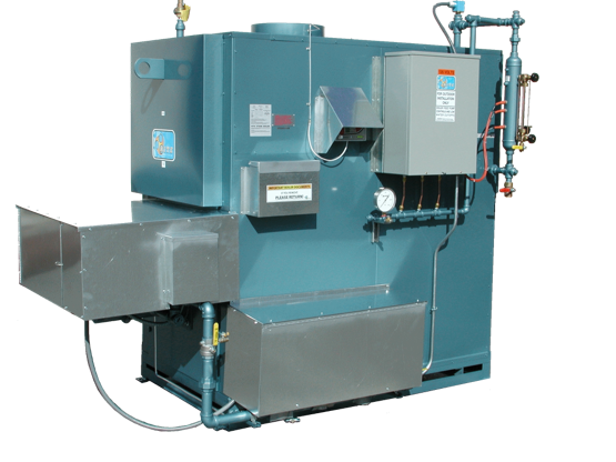 Low Pressure Outdoor Power Burner Fired Steam Boilers - Rite Boilers